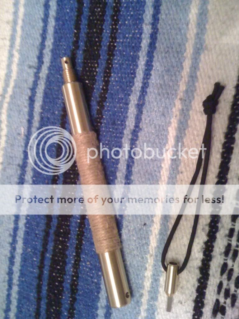 Custom Firesteel Tube :) | Bushcraft USA Forums